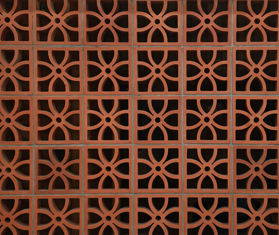 Flower Clay Jali Exporter, Supplier, Manufacturer, India
